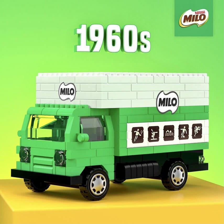 MILO Mini Bricks Van 5 Pcs Set, Hobbies & Toys, Toys & Games on Carousell
