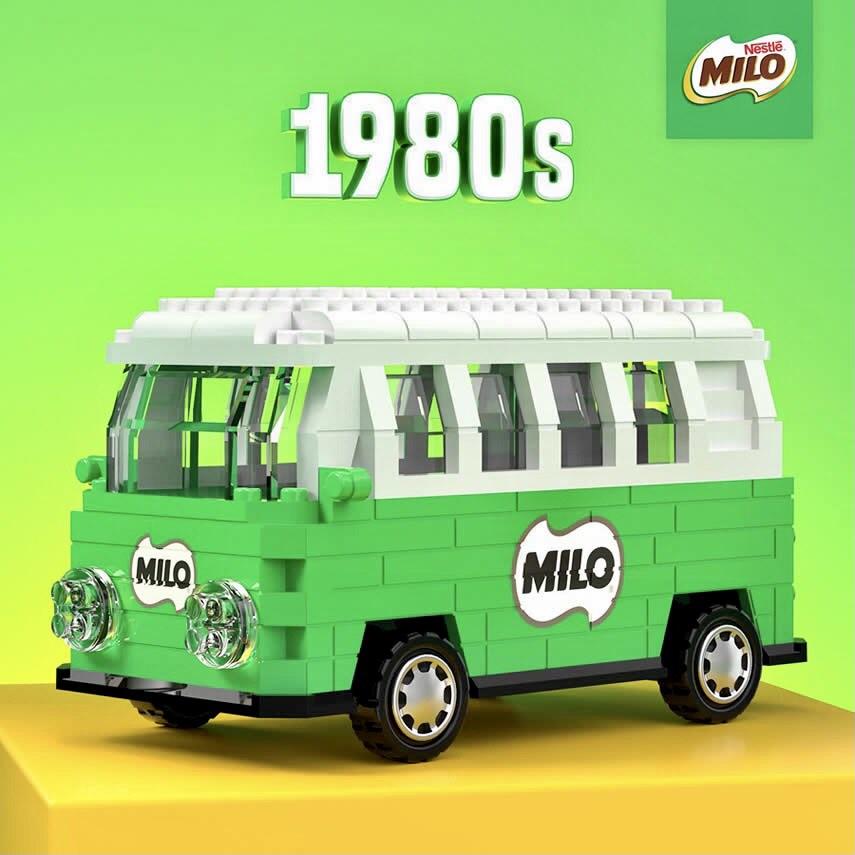 MILO Mini Bricks Van 5 Pcs Set, Hobbies & Toys, Toys & Games on Carousell
