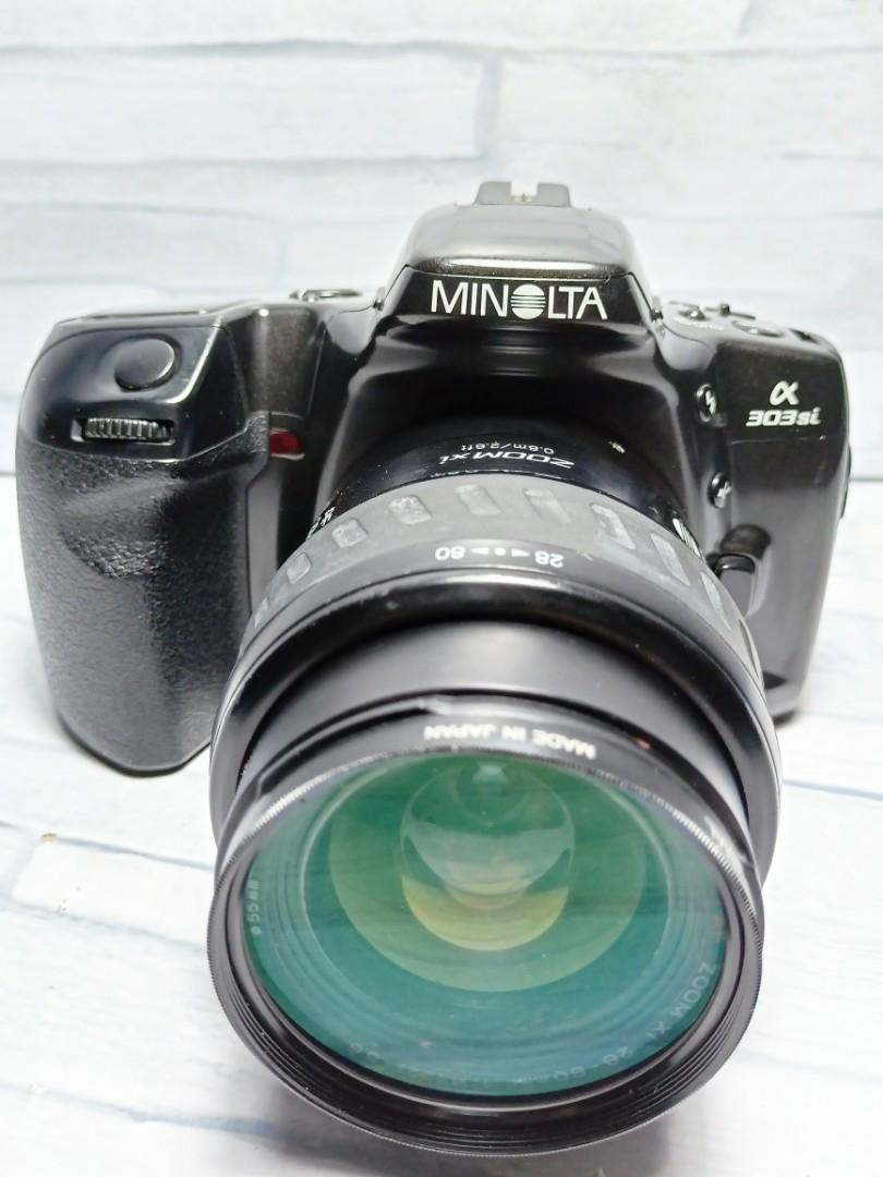MINOLTA Alpha 303si, Photography, Cameras on Carousell