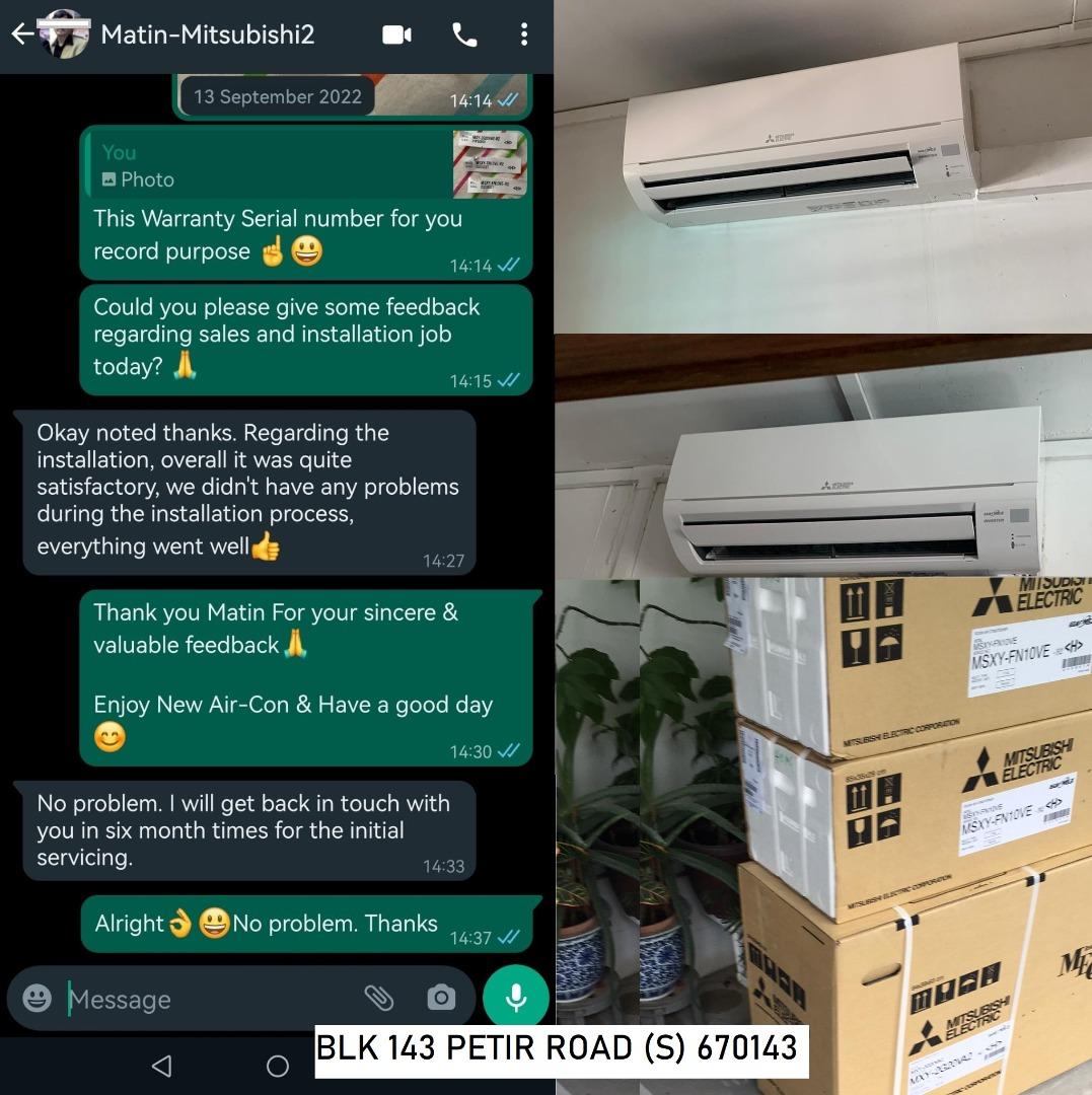 #MITSUBISHI Inverter Multi-Split Air-Con + Installation Included ... #MITSUBISHI Inverter Multi-Split Air-Con + Installation Included ...