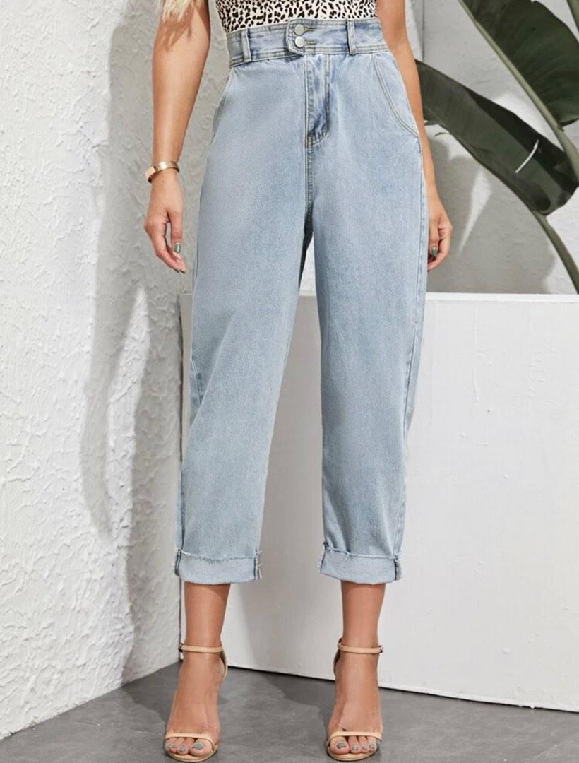 Moms jeans, Women's Fashion, Bottoms, Jeans on Carousell