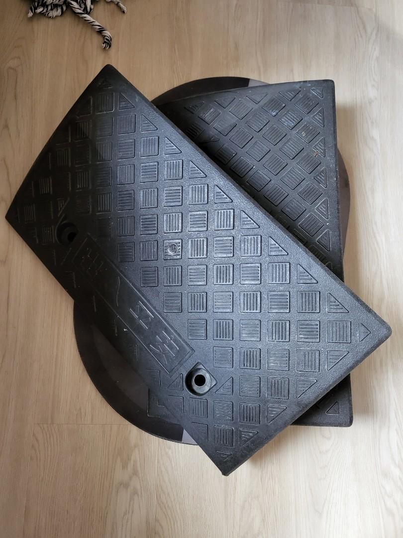 Movable Rubber PVC Ramp, Furniture & Home Living, Home Decor, Carpets ...