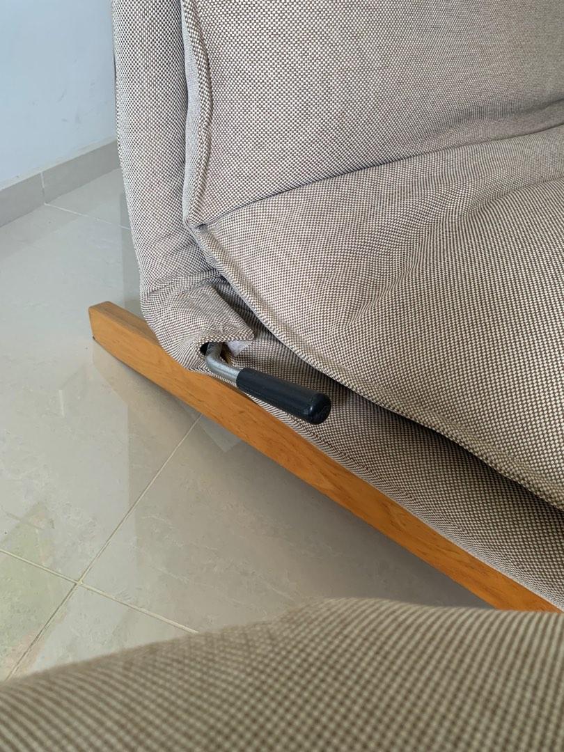 MUJI high-back reclining sofa (2 x one seater), Furniture & Home Living ...