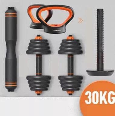 Multi-Function Adjustable Dumbbell Set / Adjustable Dumbbell Kettlebell ...