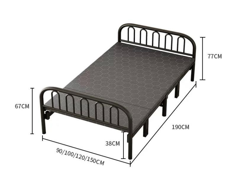 "MULTIPLE VARIATIONS Foldable home single bed 1.2m", Furniture & Home ...