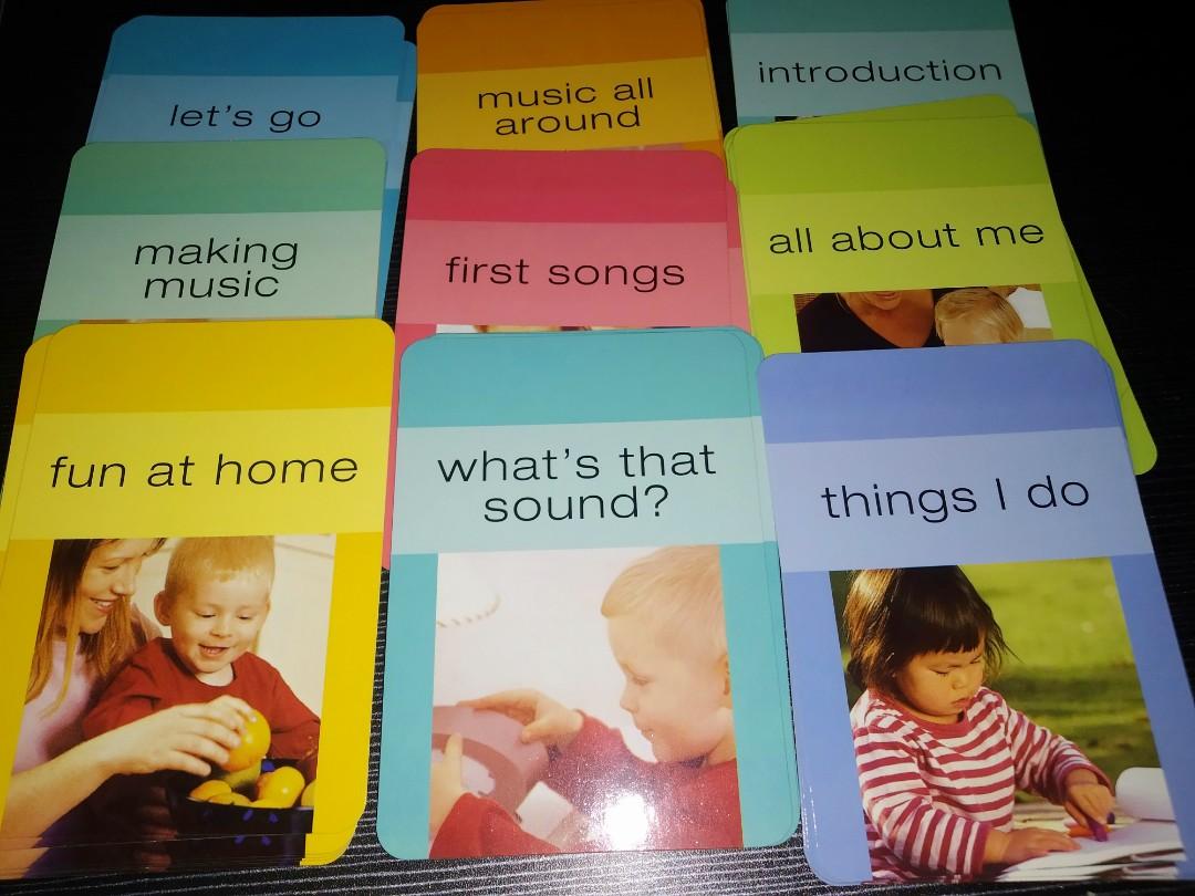 Music and games flashcards + Usborne 50 things to do with your toddler ...