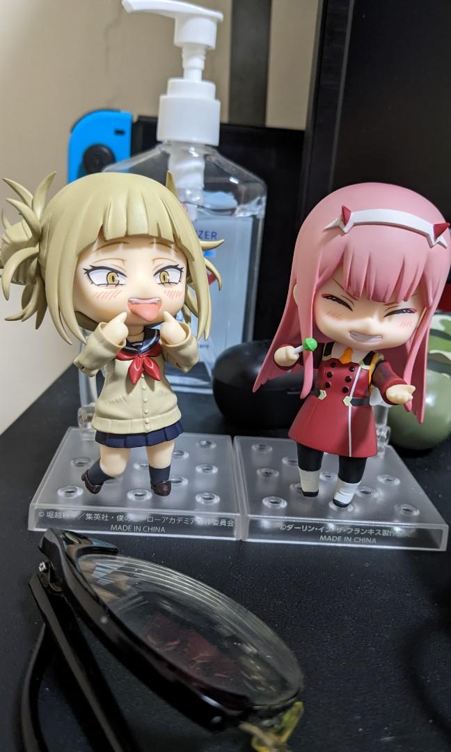 Nendoroid Zero Two And Himiko Toga Bib Hobbies And Toys Toys And Games On Carousell