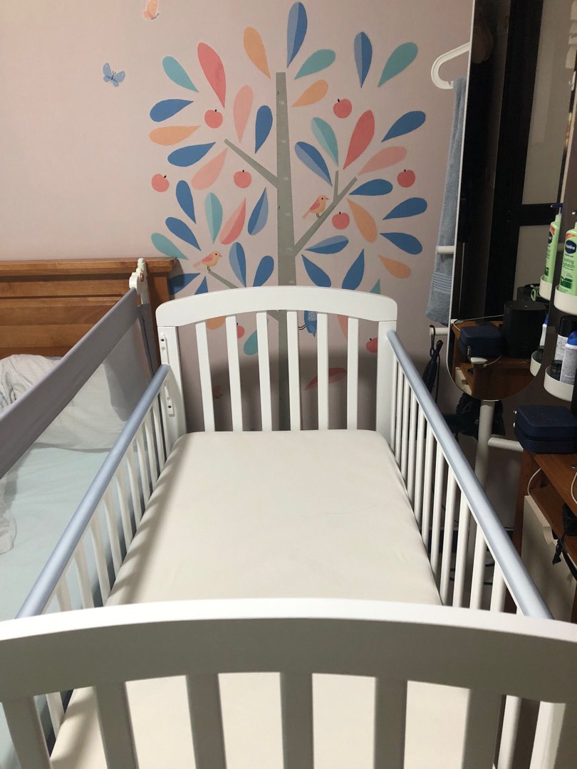 Newborn bundle: Cot, changing table, rocker, Babies & Kids, Baby ...