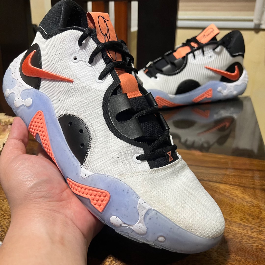 Nike PG 6 White Infrared 12 US, Men's Fashion, Footwear, Sneakers on ...