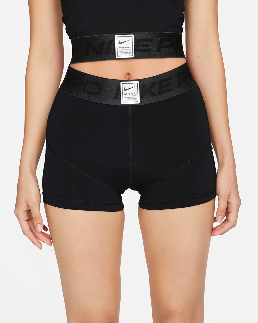 Nike Pro 3inch Spandex Shorts, Women's Fashion, Activewear on Carousell