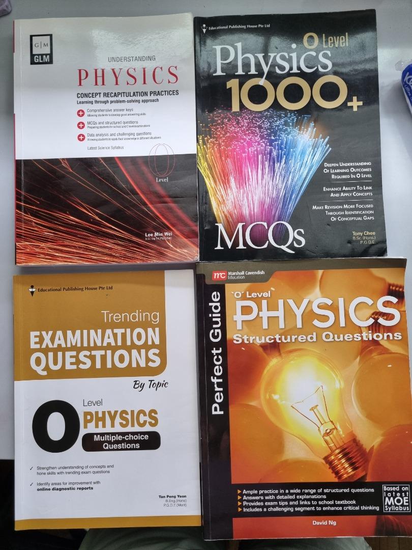 O Level Pure Physics Practice Books, Hobbies & Toys, Books & Magazines ...