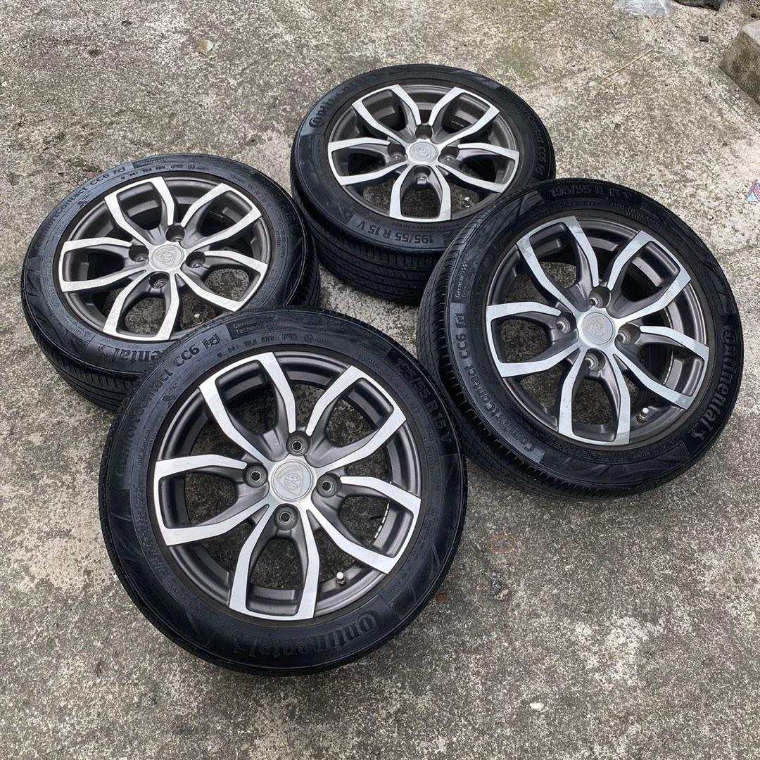 original 15 inch sports rim iriz premium tyre 70%, Auto Accessories on ...