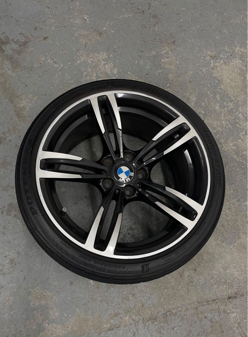 Original forged M4 rims, Car Accessories, Tyres & Rims on Carousell