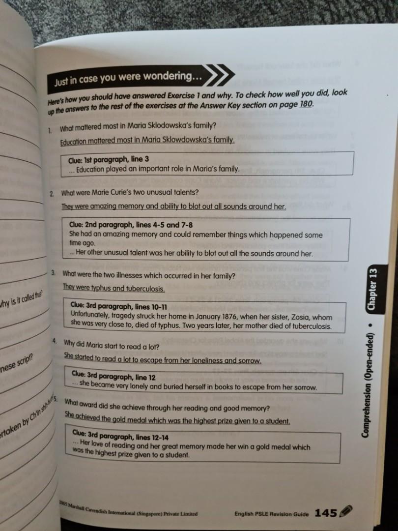 P6 PSLE English revision guide assessment book, Hobbies & Toys, Books ...