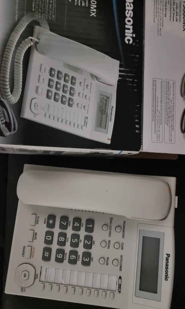 Panasonic KX-TS880MX phone set, Computers & Tech, Office & Business ...
