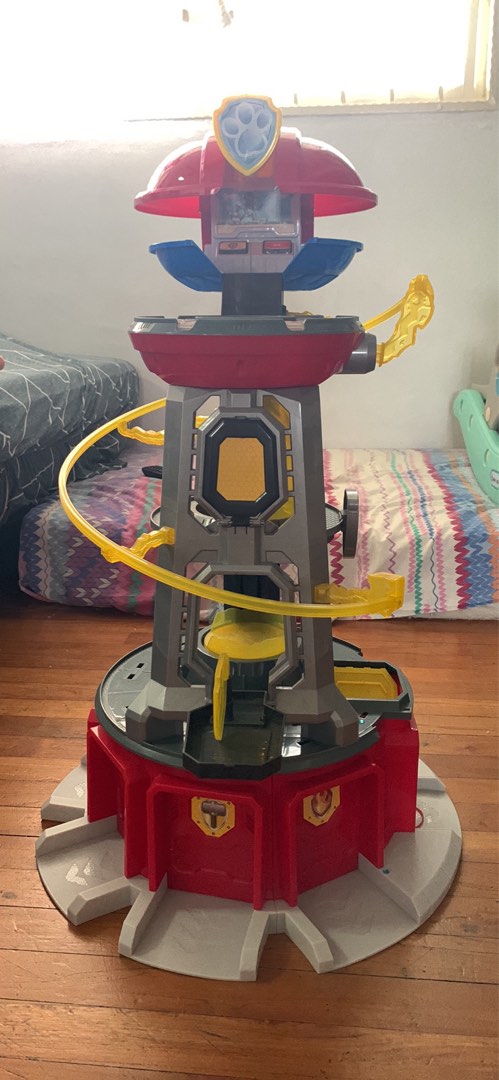 Paw Patrol lifesize Mighty Pups Tower, Hobbies & Toys, Toys & Games on ...