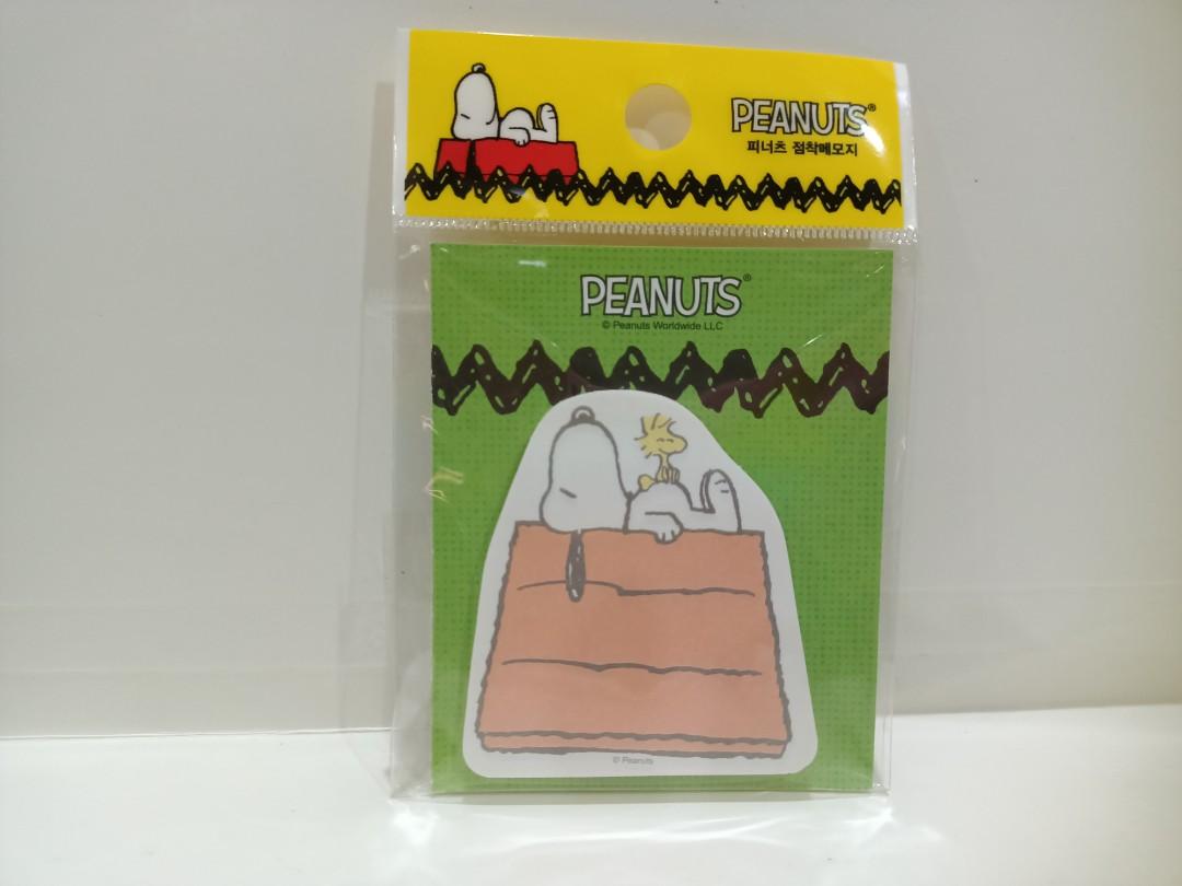 Peanuts License Snoopy Sticky Notes, Hobbies & Toys, Stationary & Craft ...