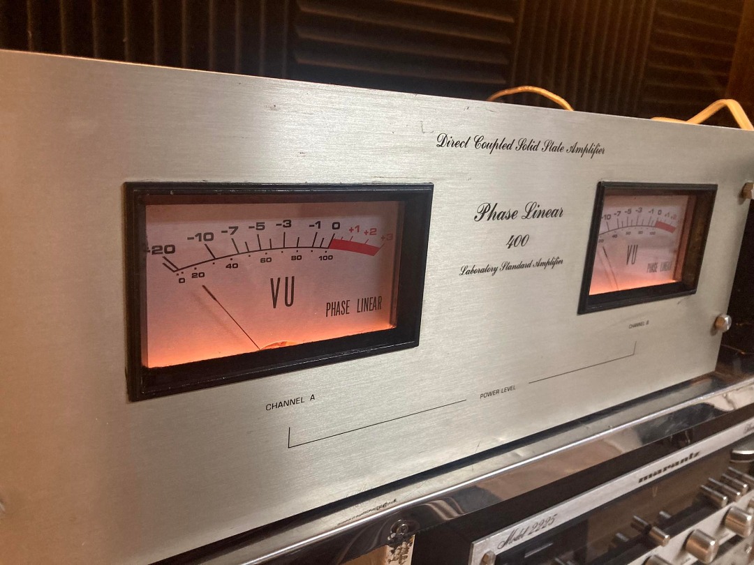 Phase Linear 400 Power Amplifier 110v 210Watts Made in the USA, Audio ...