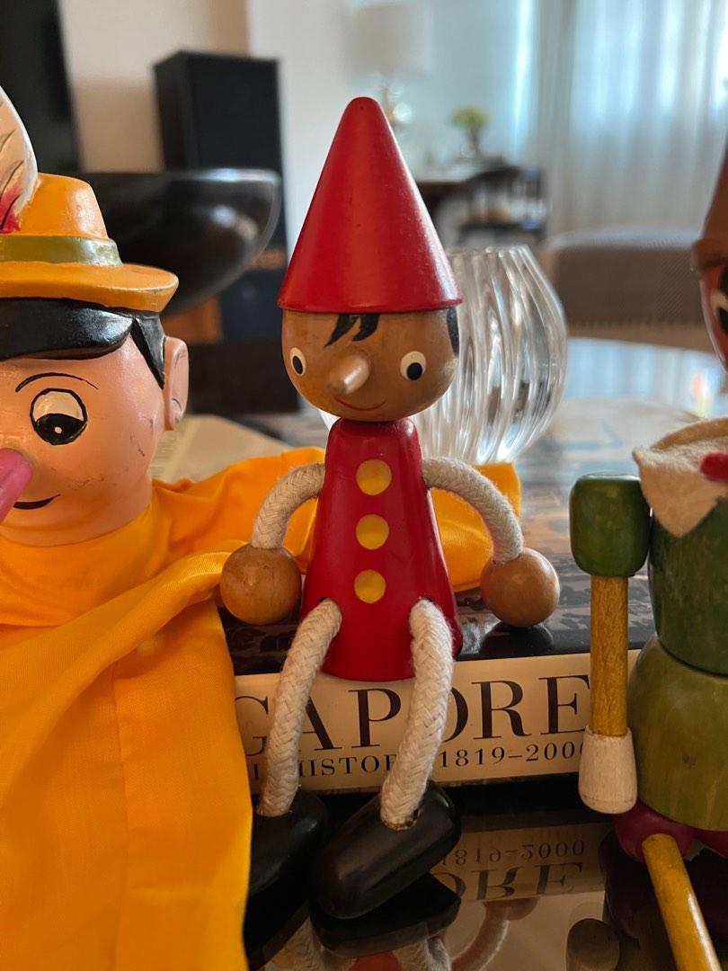 Pinocchio wooden toy, Hobbies & Toys, Memorabilia & Collectibles ...