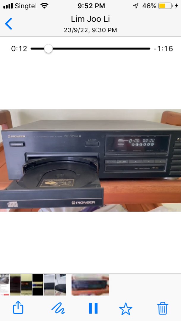Pioneer CD player, Audio, Other Audio Equipment on Carousell