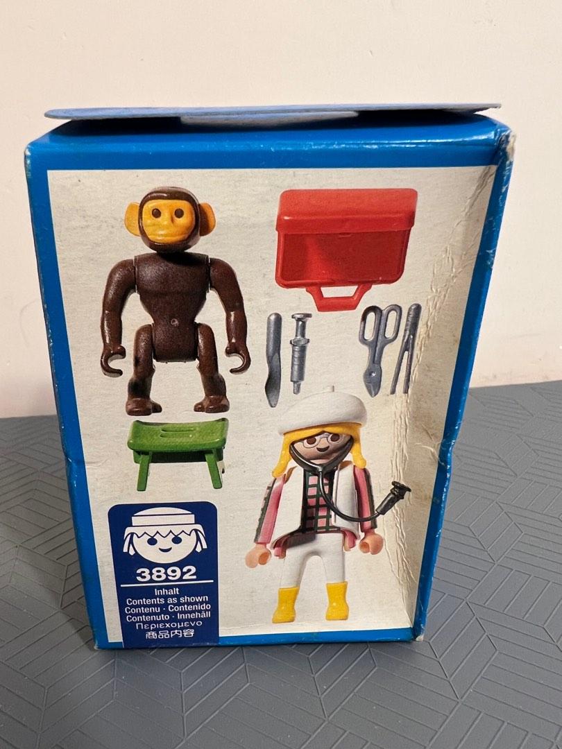 Playmobil 3892 Chimp and Female Vet, 興趣及遊戲, 玩具 & 遊戲類 - Carousell
