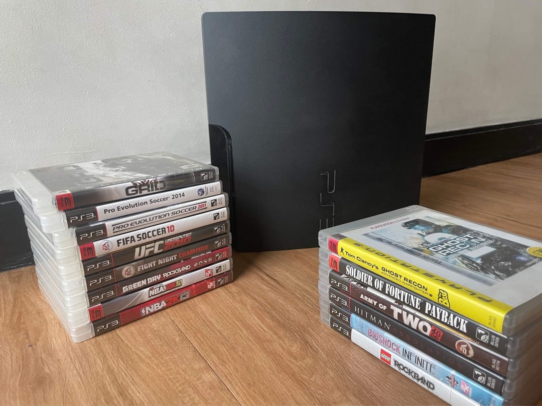 Playstation 3 plus all games, Video Gaming, Video Game Consoles ...