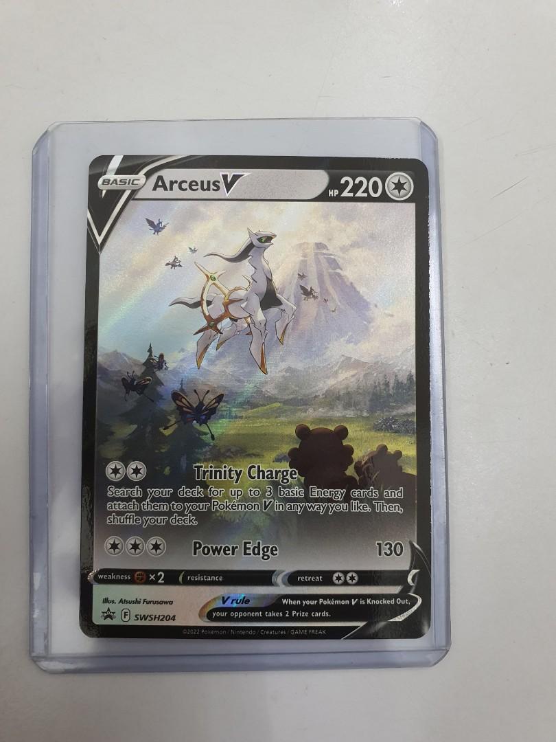 Pokemon TCG arceus promo Alt art, Hobbies & Toys, Toys & Games on Carousell