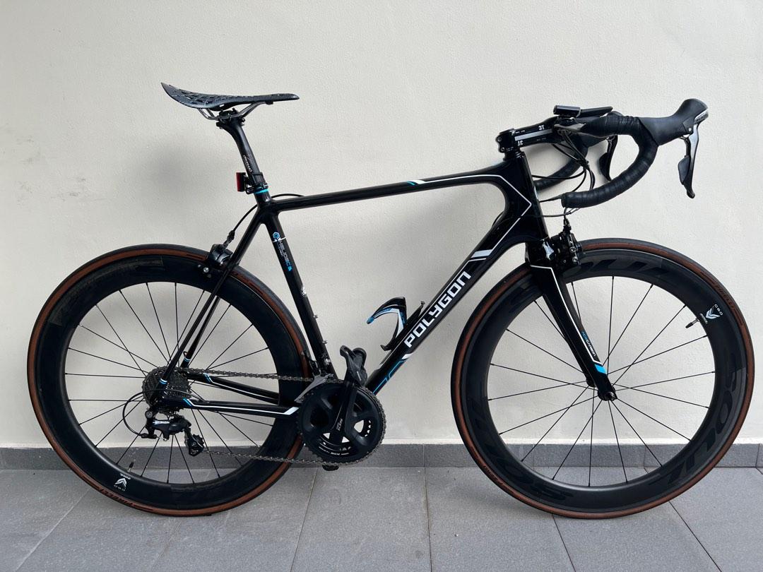 Polygon Helios A6 upgraded Road Bike; size M, Sports Equipment ...
