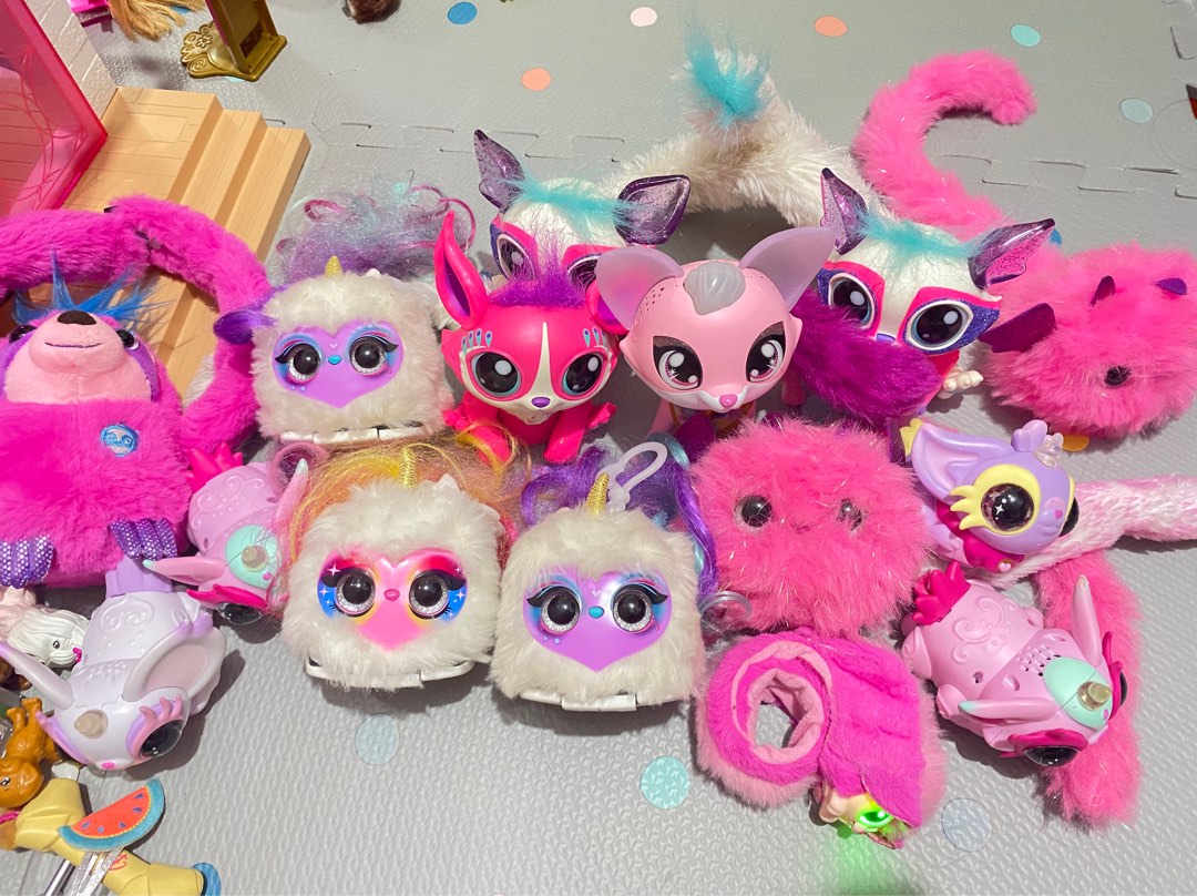 Pomsies, Cat vtech and Fluffy sloth toys @ 200 each, Hobbies & Toys ...