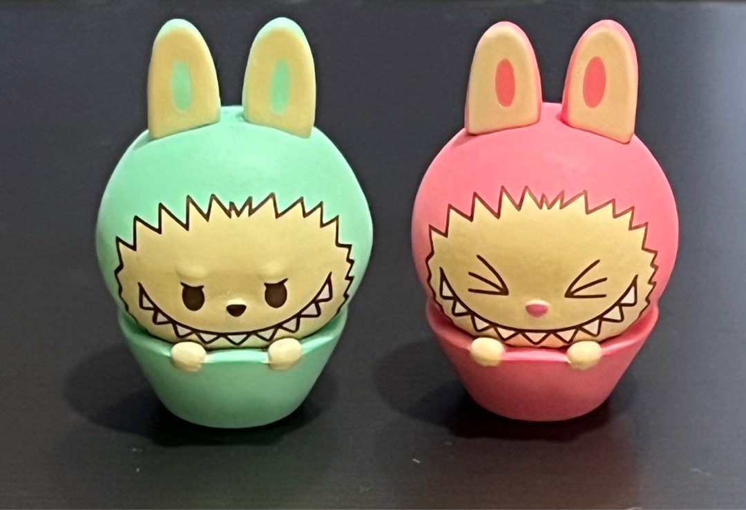 Pop Bean mini labubu/Zimomo, 興趣及遊戲, 玩具 & 遊戲類 - Carousell