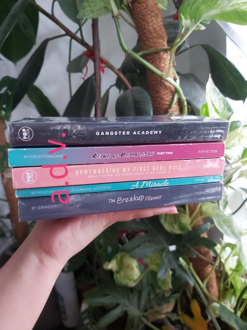 Pop Fiction Books with some old covers Gangster Academy Reyna ng ...