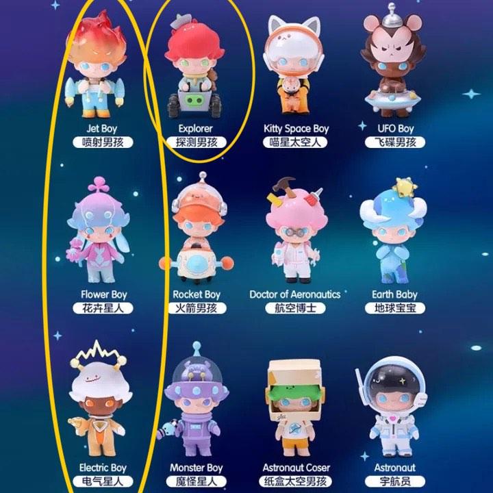 [POP MART X DIMOO WORLD] SPACE TRAVEL - Earth Baby, Hobbies & Toys ...