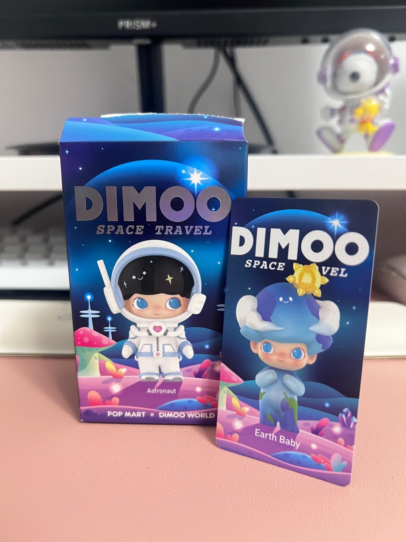 [POP MART X DIMOO WORLD] SPACE TRAVEL - Earth Baby, Hobbies & Toys ...