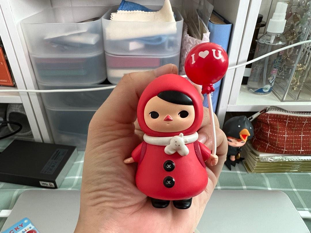 POPMART - Pucky red hood balloon baby, Hobbies & Toys, Toys & Games on ...