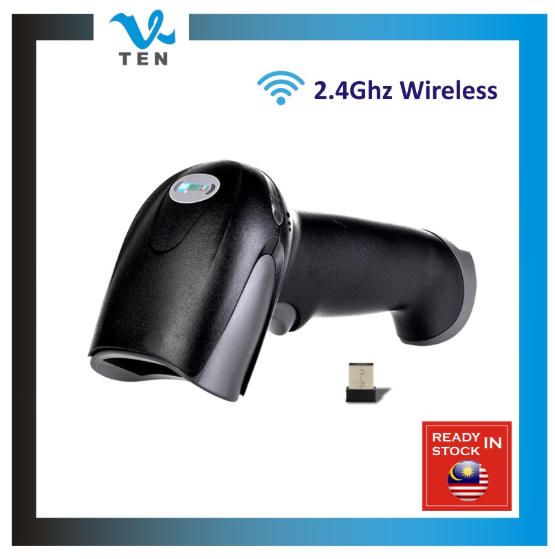 Portable 2.4G 2D Wireless USB Laser Barcode QR Code Scanner, Computers ...