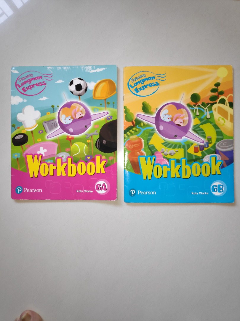 Primary Longman Express 6A 6B workbook School-based Edition Longman ...