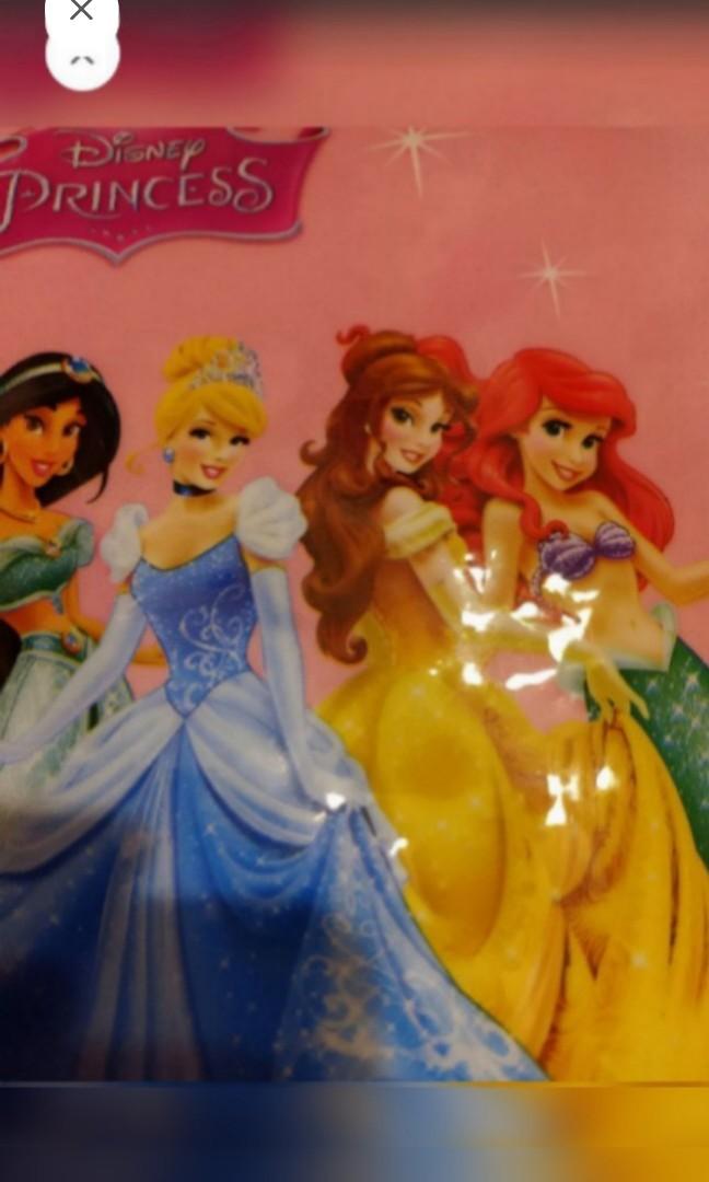 princesses DISNEY princess a4 size bag plastic pvc material Cinderella ...