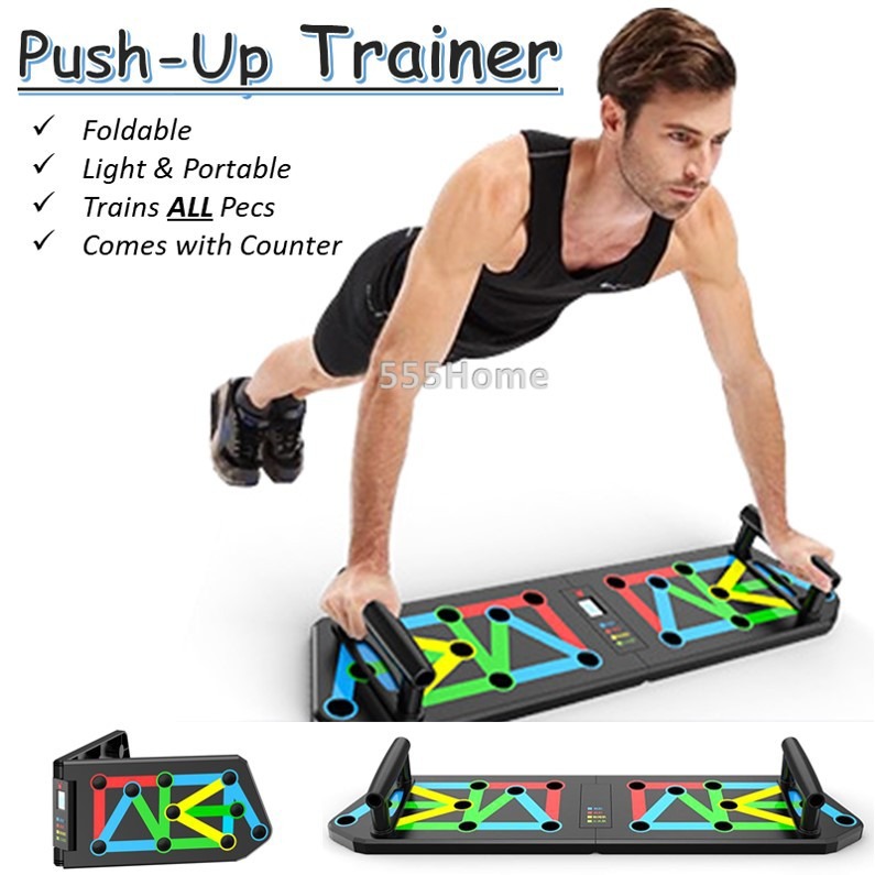 Push Up Board Trainer / Home Gym Equipment / Sports / Slimming Exercise ...