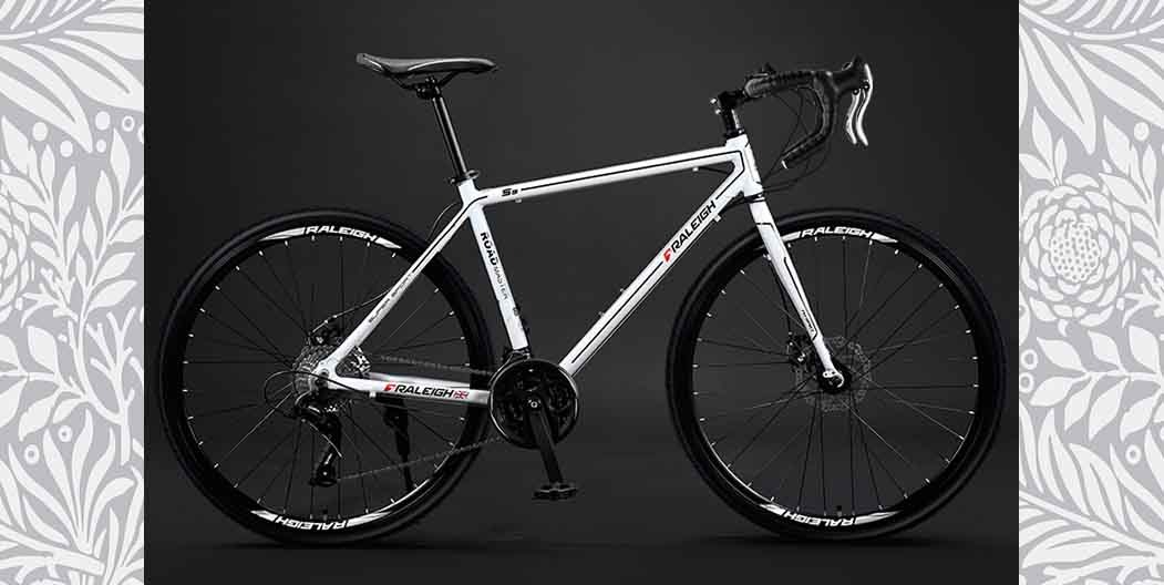 Raleigh S9 : 26 Inch 24 Speed [White] Bike Road Bicycle Hybrid Bike ...