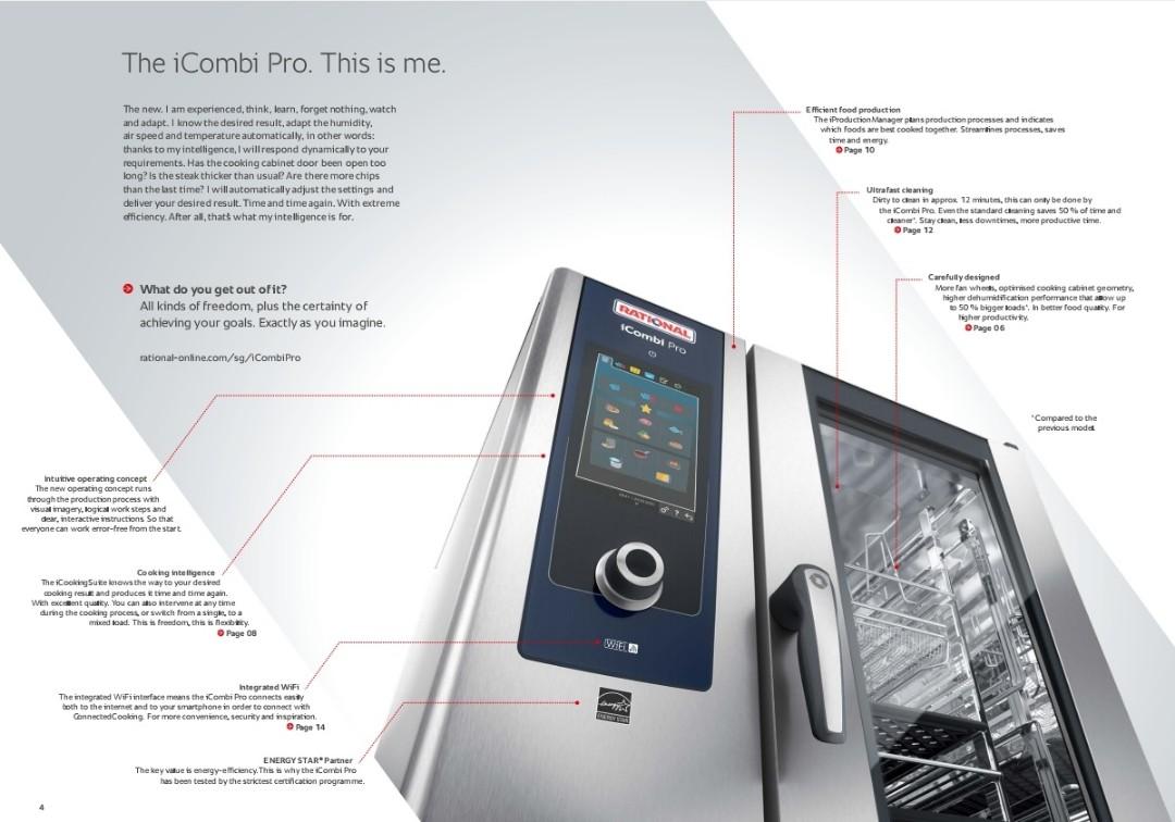Rational iCombi Pro 10 Tray, TV & Home Appliances, Kitchen Appliances ...