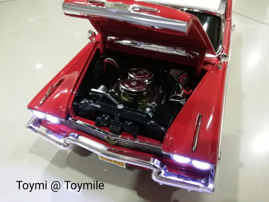 Ready Stock 1/18 Auto world Christine Movie 1958 Plymouth Fury Diecast ...