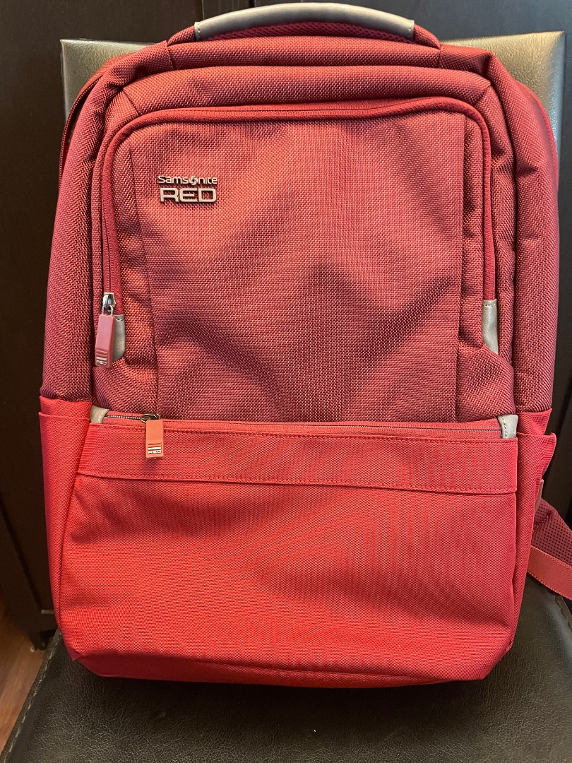 Samsonite RED Back Pack, 男裝, 袋, 背包 - Carousell