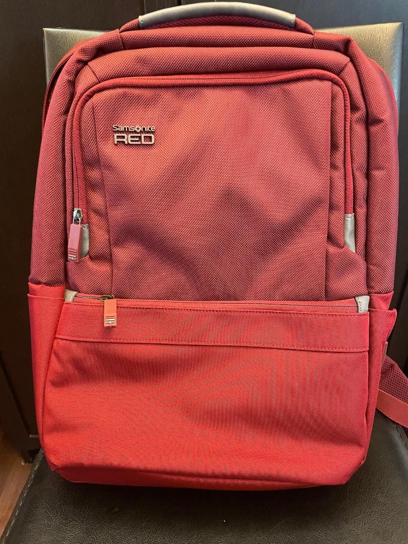 Samsonite RED Back Pack, 男裝, 袋, 背包 - Carousell