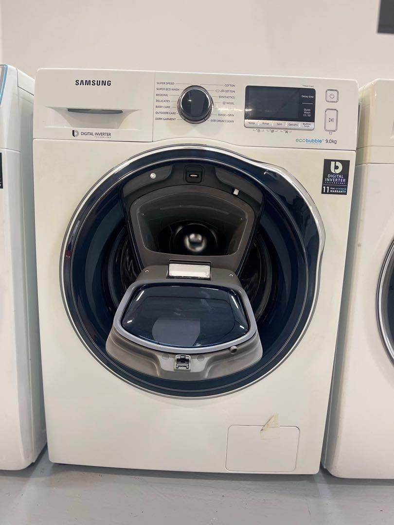 Samsung washing machine 9kg front load WW90K6410QW, TV & Home ...