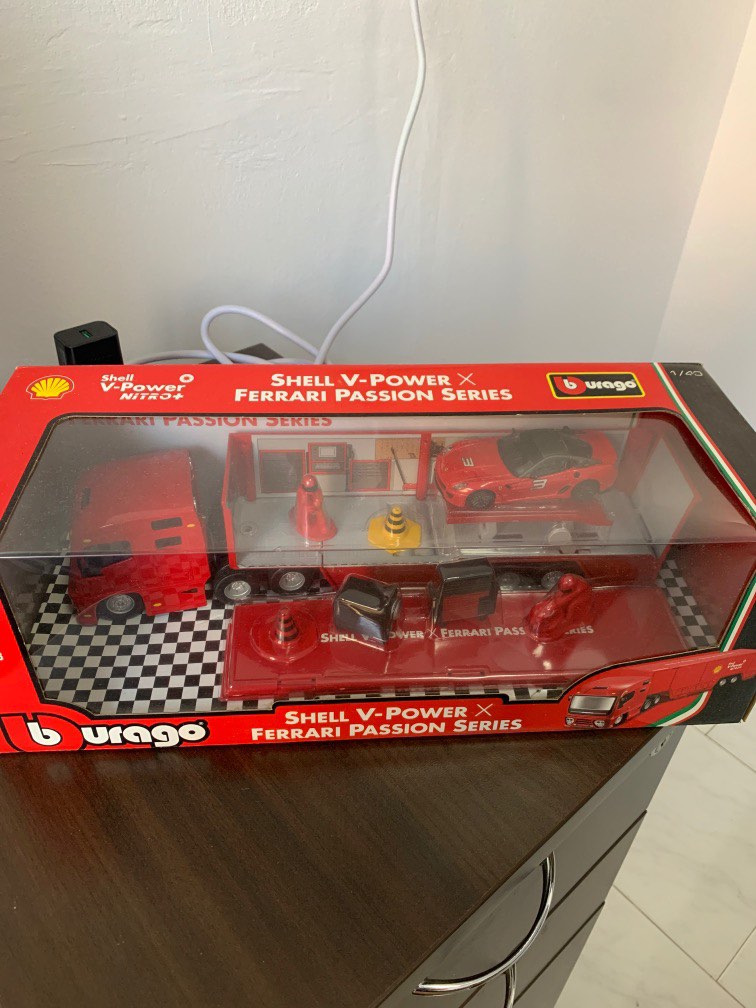 SHELL X FERRARI toy set, Hobbies & Toys, Toys & Games on Carousell