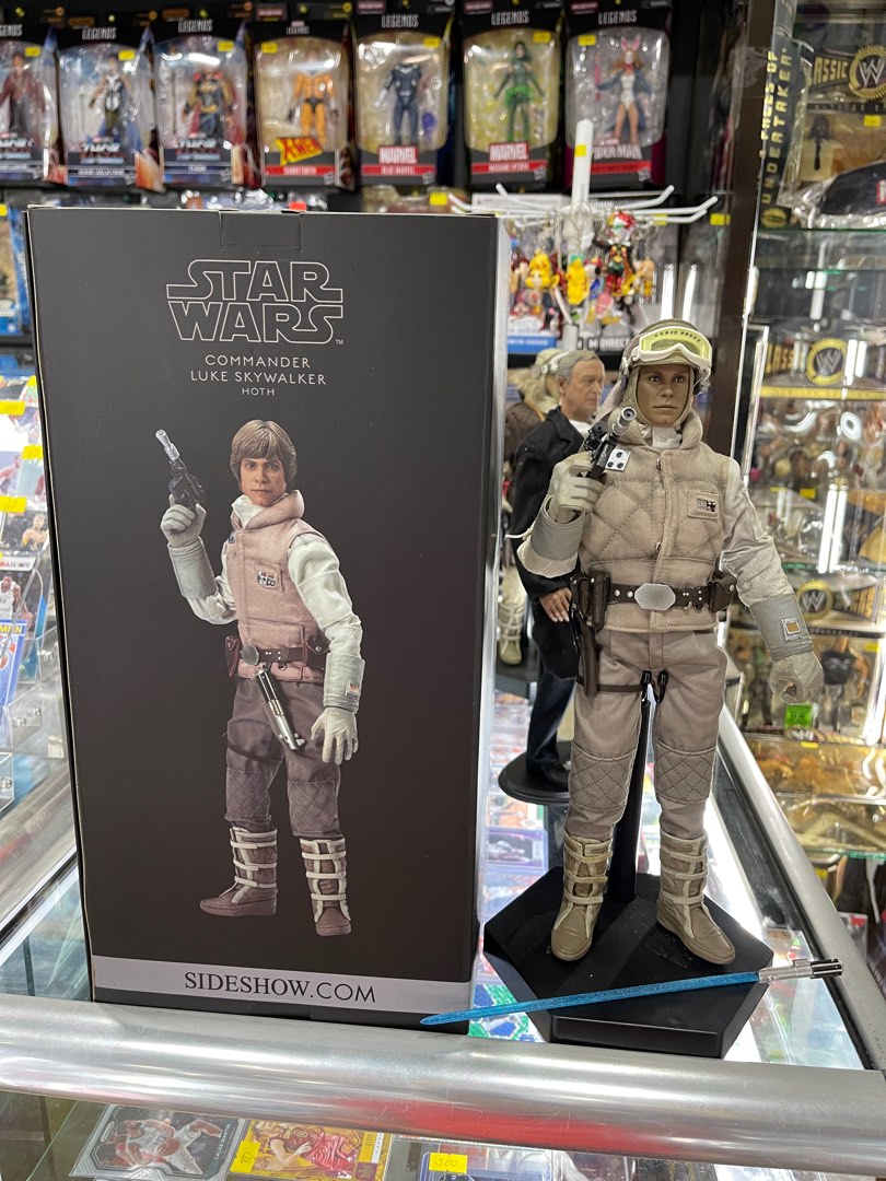 Sideshow Hoth Luke Skywalker and Han Solo Set, Hobbies & Toys, Toys ...