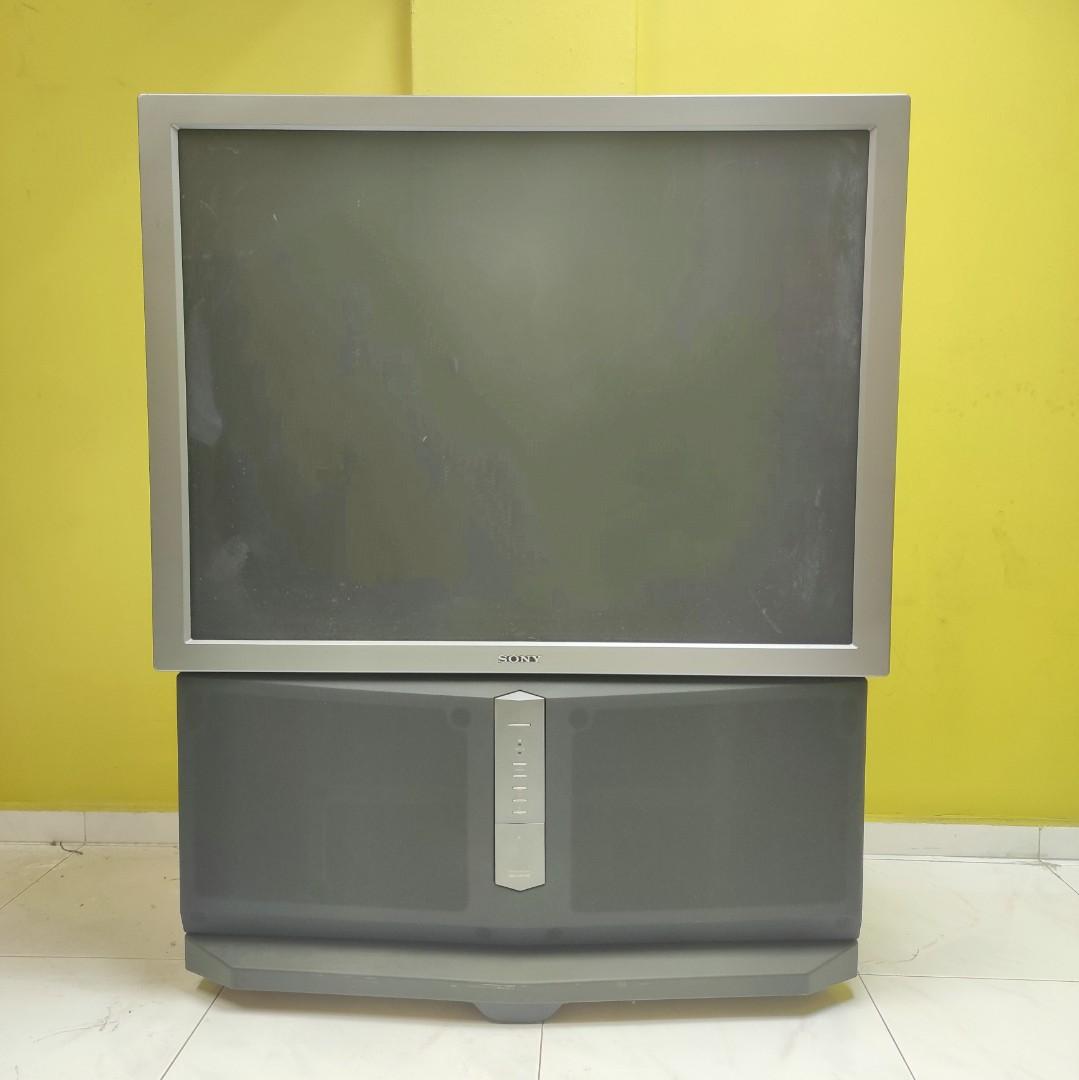 Sony 50 inches projection tv, TV & Home Appliances, TV & Entertainment ...