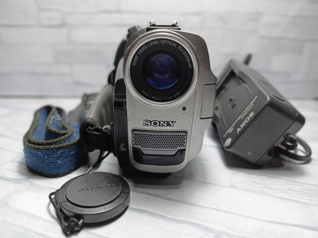 SONY Mini DV Handycam 40xdigital ZOOM, Photography, Video Cameras on ...