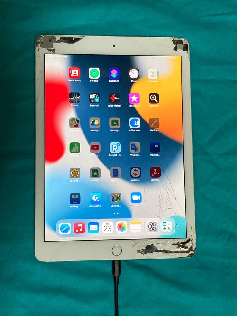 Spoilt iPad Air 2 Wi-Fi 32GB, Mobile Phones & Gadgets, Tablets, iPad on Carousell