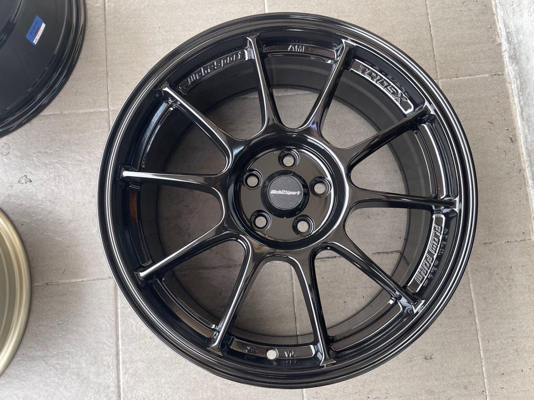 Sport rim baru 17 tc105x flow foming wish alza cardelia prius c, Auto ...